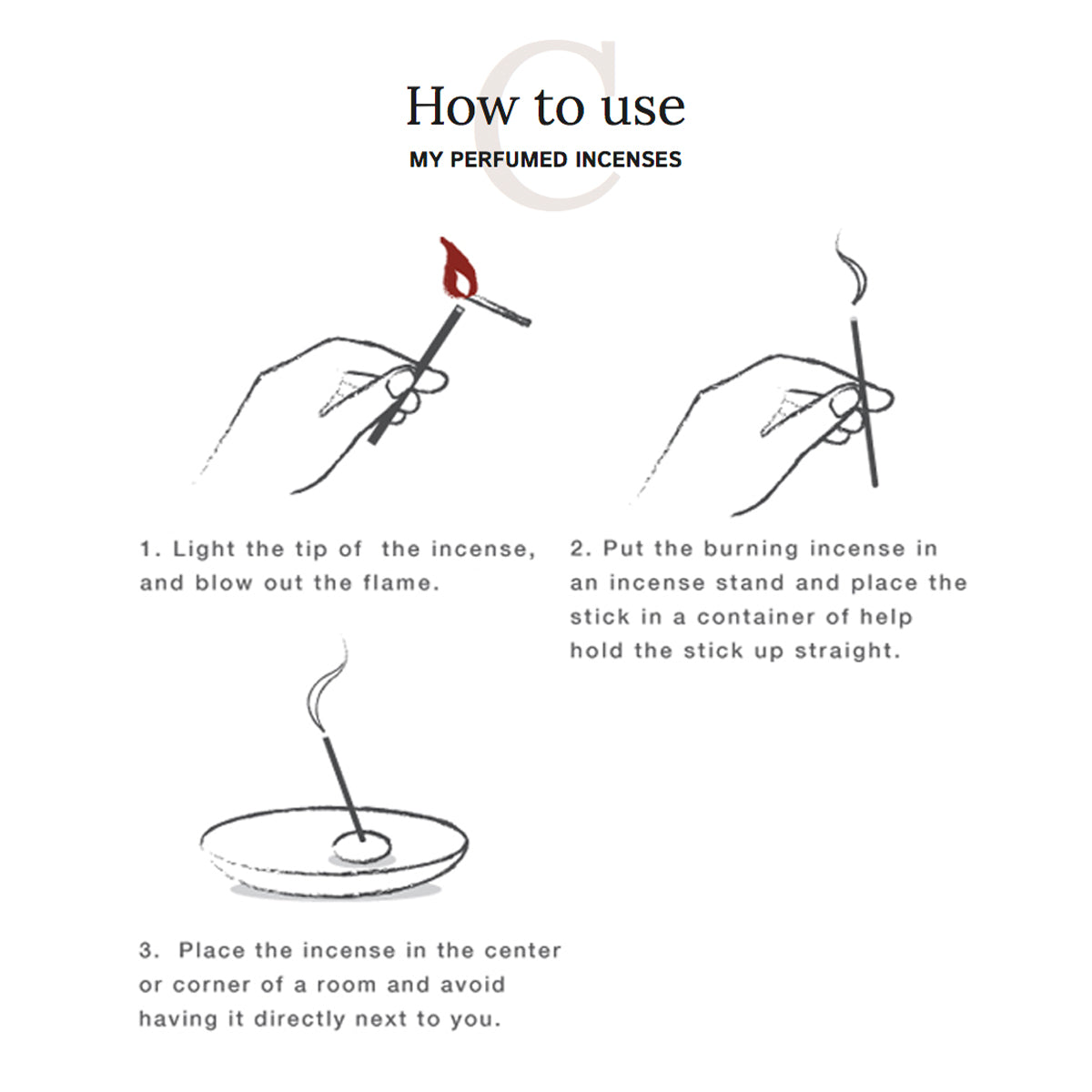 INTERIOR GARDEN NATURE - Blooming Tea Japanese Style Incense | ESTEBAN ...